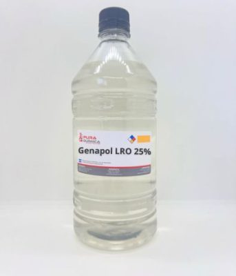 GENAPOL LRO N-25% (TEXAPON N-25) X LT LAURILETOXI SULFATO DE SODIO) – Pura Química