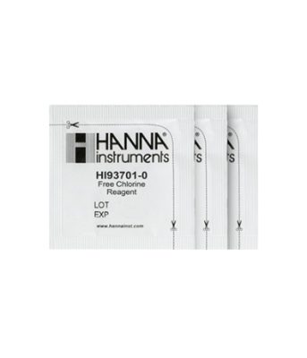 REACTIVOS EN POLVO P/CLORO LIBRE P/HI701 (100 DET) – HANNA – HI-93701 ...