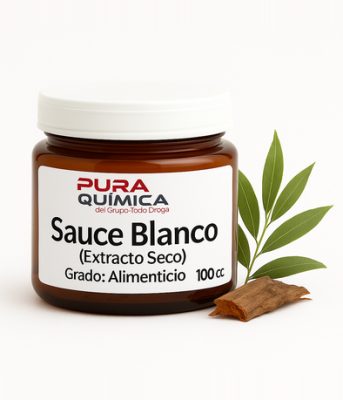 EXTRACTO SECO SAUCE BLANCO (SALIX SP) X KG – Pura Química